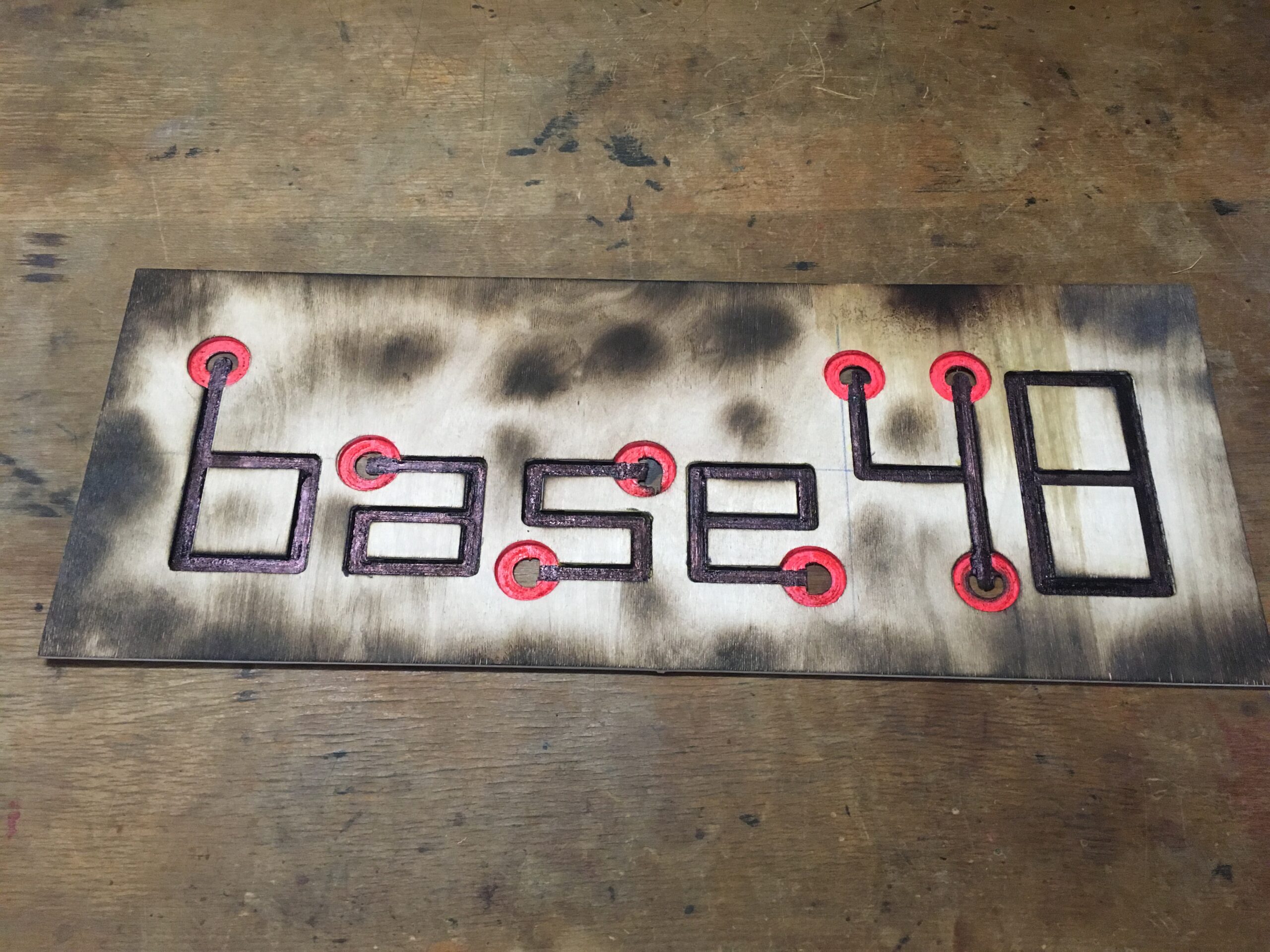 Base48 Hackerspace booth - MakerFaire.cz