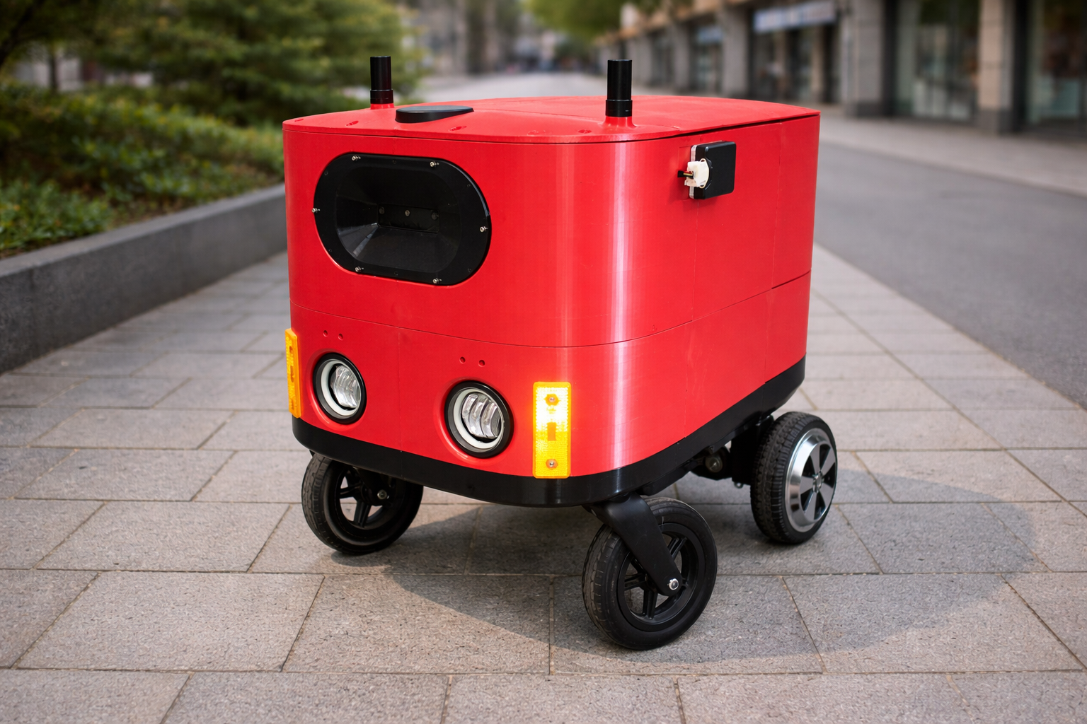 Doručovací robot Beruška - MakerFaire.cz